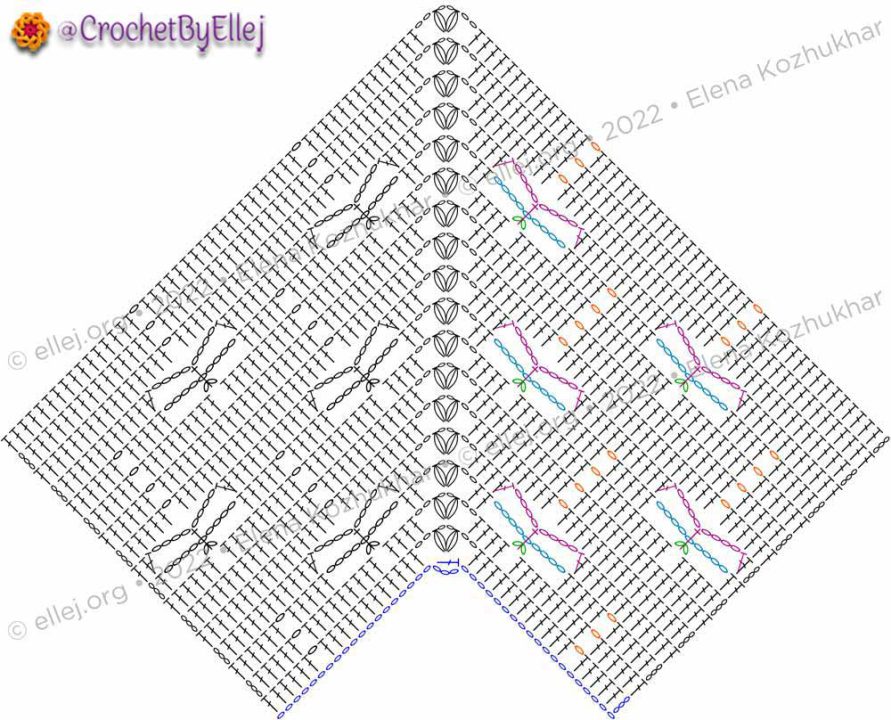 BIG collection of crochet raglans • 50+ crochet charts | Вязание ...